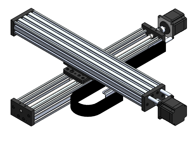 Gantry Robot System XY-Single Rail 500x500mm | imakerstore.com