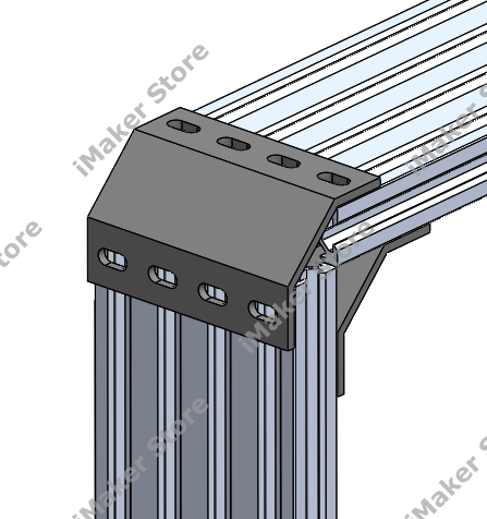 Inside Outside Corner Bracket 80mm | imakerstore.com
