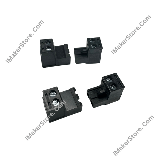 2P Plug-In Connector Terminal Block - Male & Female Options ...